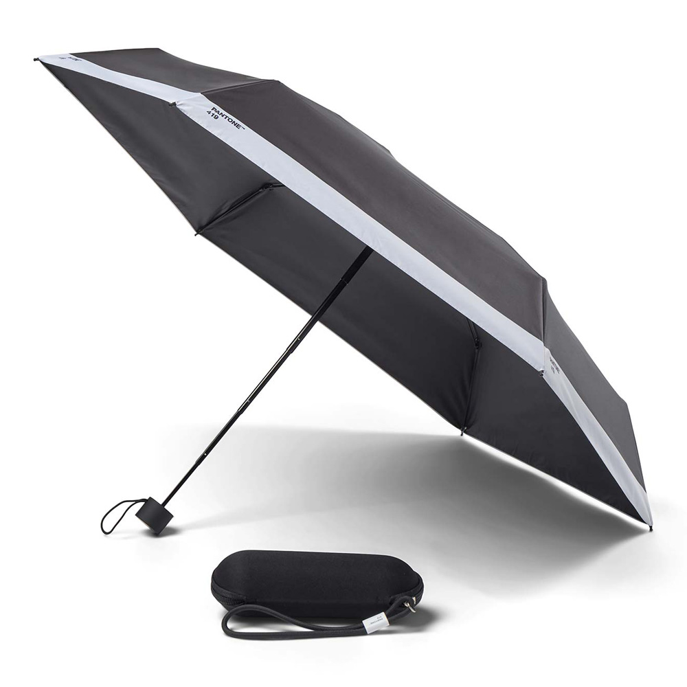 BUY Pantone Folding Umbrella Black 419 C BUY Pantone Folding Umbrella Black 419 C